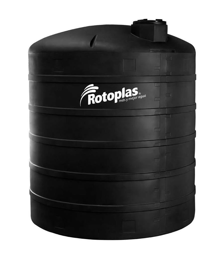 Tanque Rotoplas 10,000 Litros Reforzado 40%, Color Negro, Modelo 550050 ...